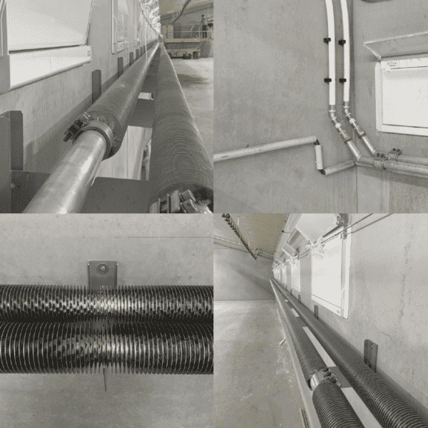 Aérotherme eau chaude, une gamme conçue pour les poulaillers et porcheries