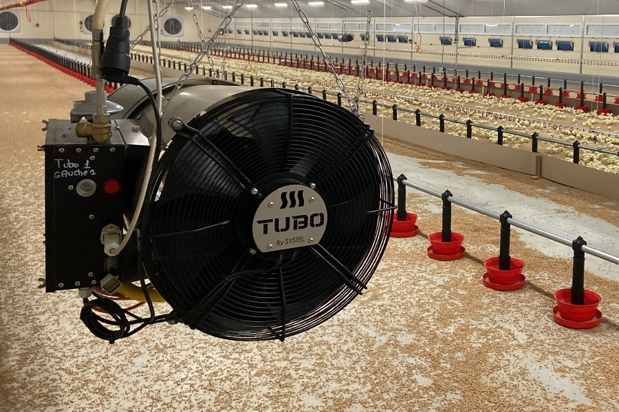 Systel, le choix du système de chauffage adapté aux bâtiments d’élevage